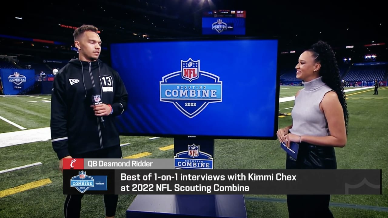 Best of QB, TE prospect interviews with Kimmi Chex at 2022 Combine
