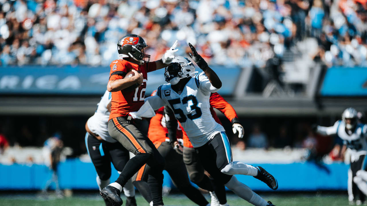 For Panthers defense, "finishing" against Tom Brady was "special"