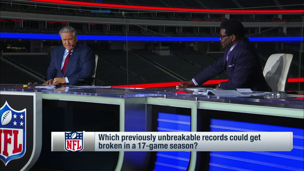 Which NFL records are in jeopardy with new 17-game season?