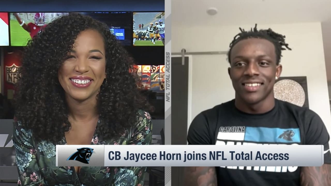 Jaycee Horn joins NFL Total Access to talk about his first workouts ...