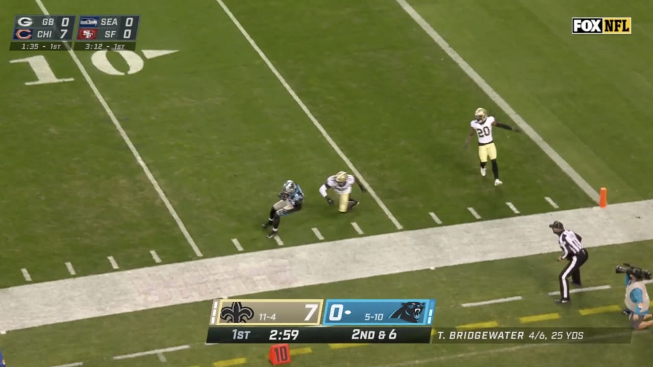 HIGHLIGHT: Curtis Samuel with big toe drag swag