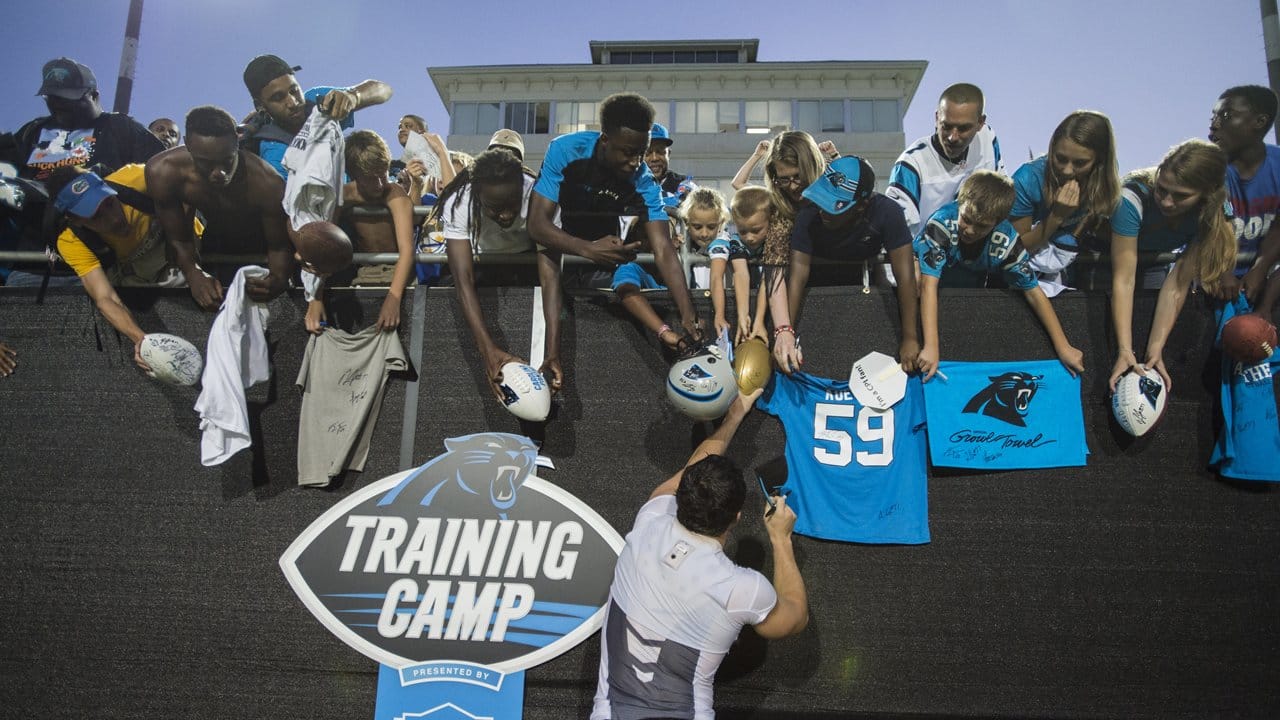 Panther Nation at Training Camp