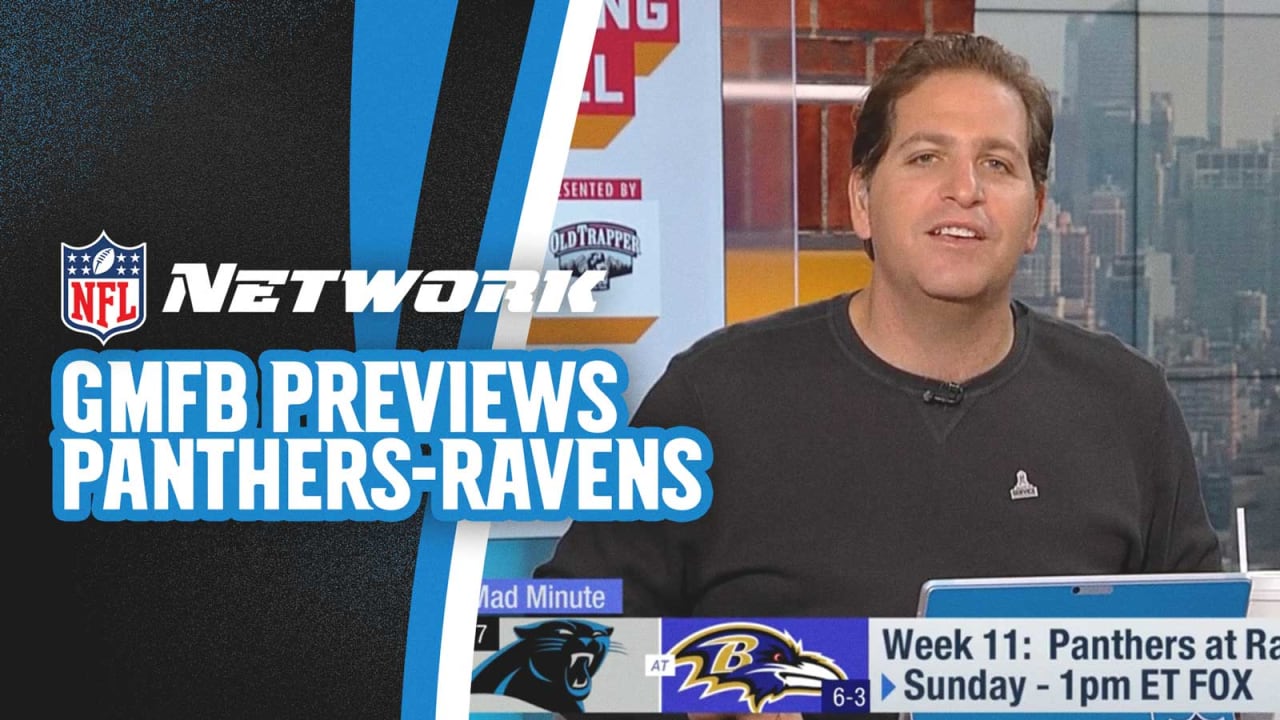 Panthers-Ravens preview on Good Morning Football