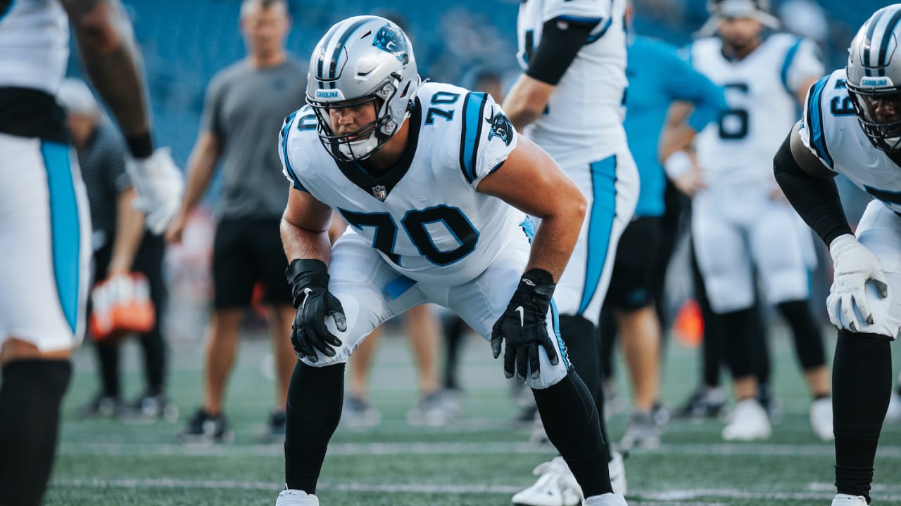 Brady Christensen builds chemistry along the offensive line