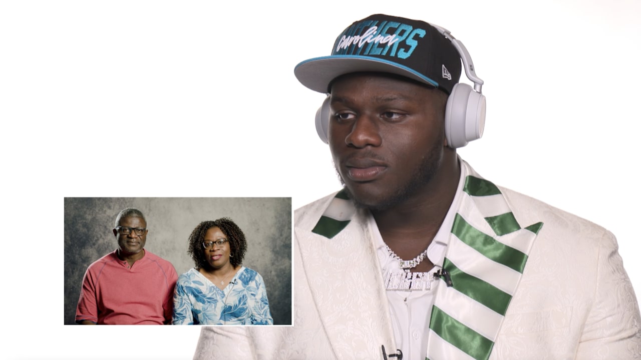 Letters from family: Ickey Ekwonu's parents have a message for him