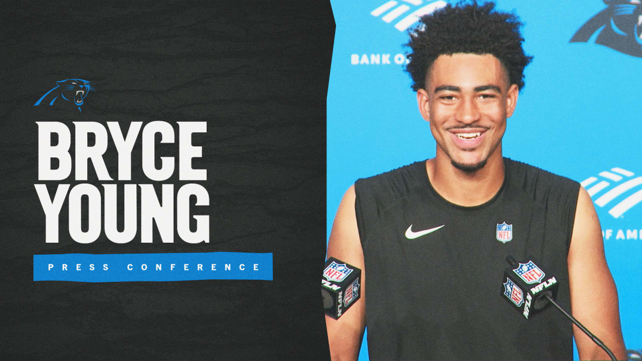 Bryce Young speaks on Panthers first win