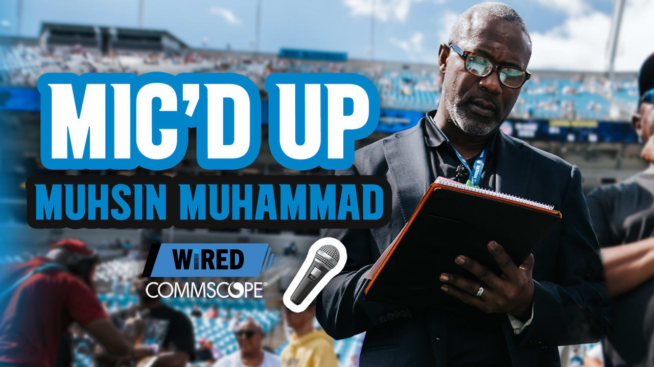 Mic'd Up: How Muhsin Muhammad Stays Close to the Game