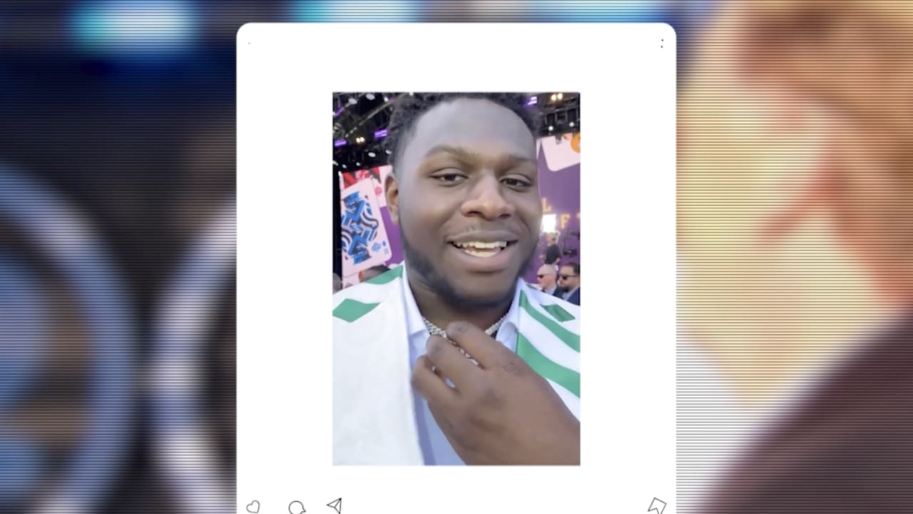 Best of Social: Ickey Ekwonu came through dripping