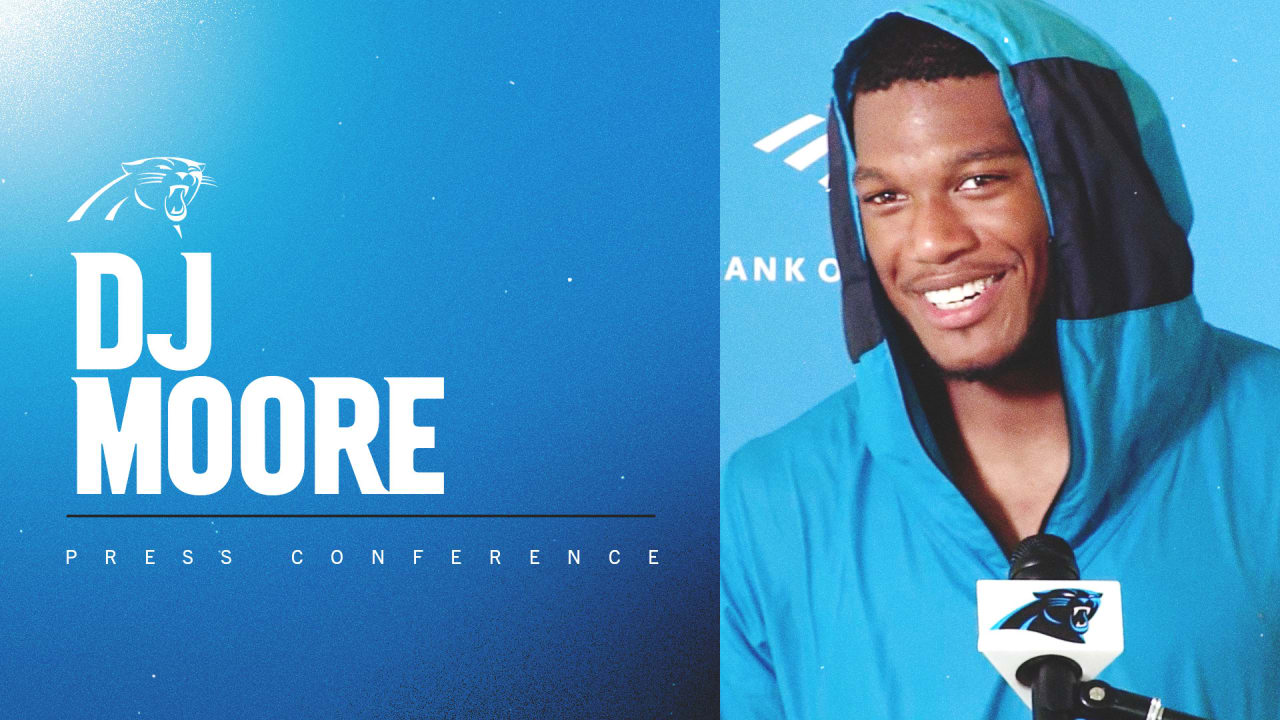 DJ Moore talks about the depth in the wide receivers room