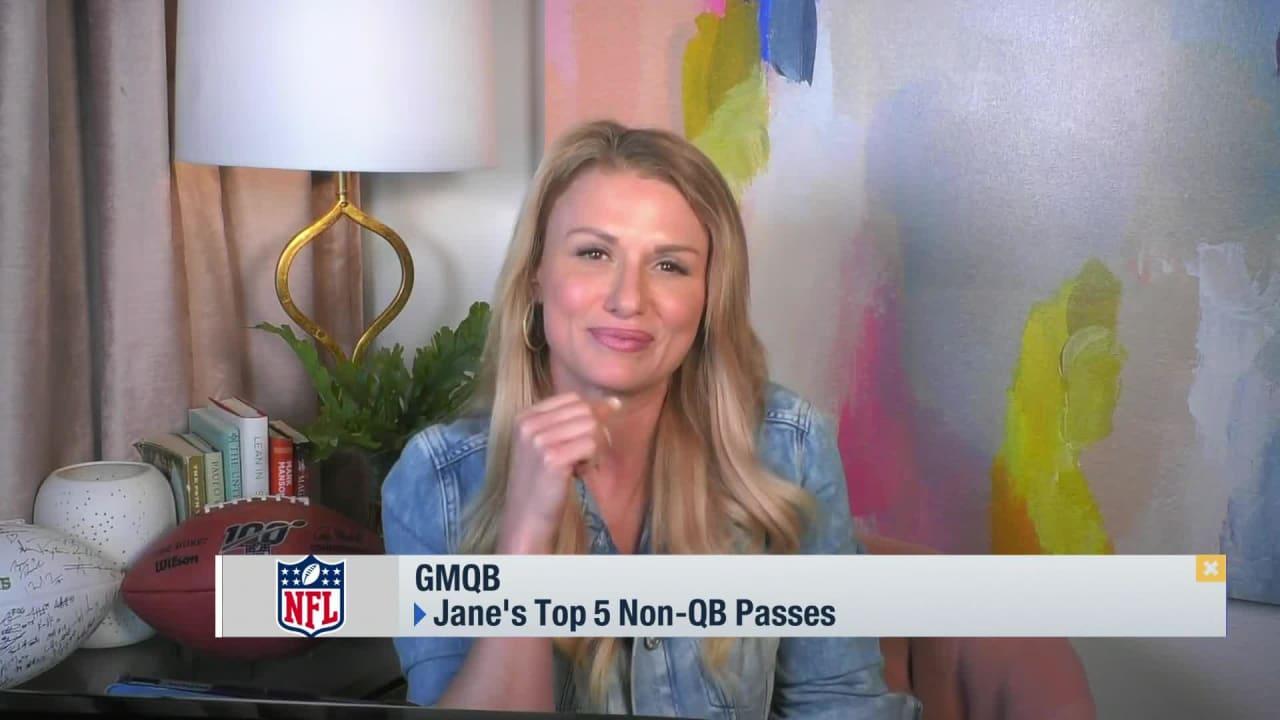 Jane Slater's Top 5 non-QB passes in NFL history