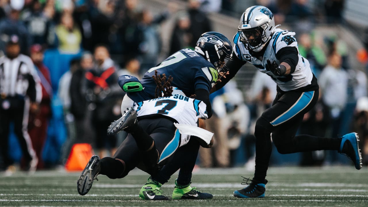 HIGHLIGHT: Shaq Thompson downs Geno Smith with big sack