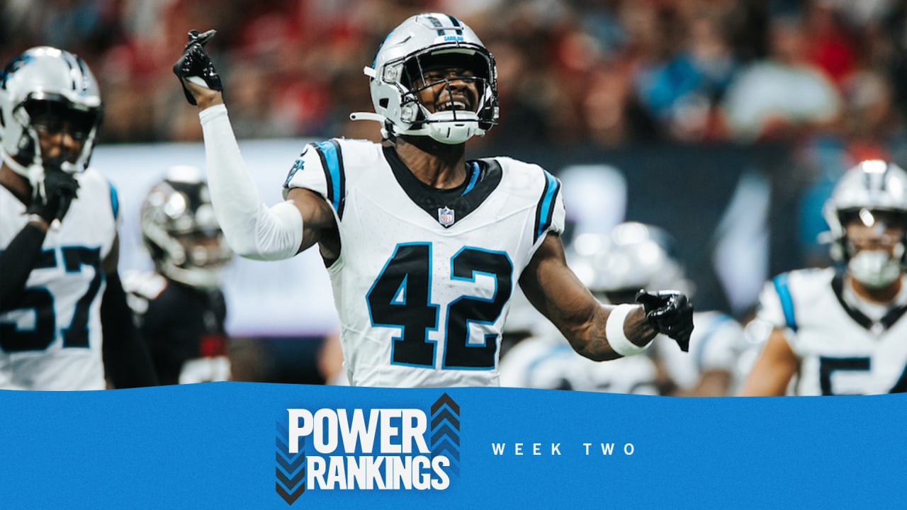 Panthers in the power rankings before Week 2 vs. New Orleans