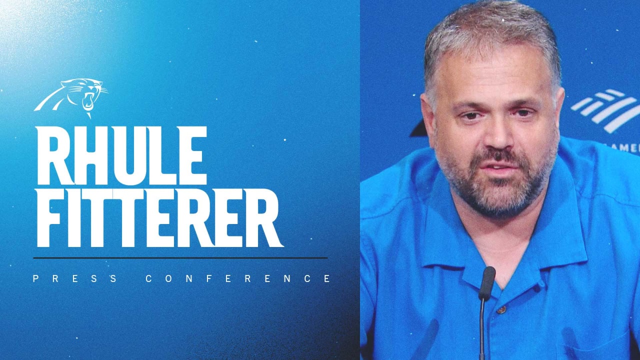 Matt Rhule and Scott Fitterer wrap up 2022 draft