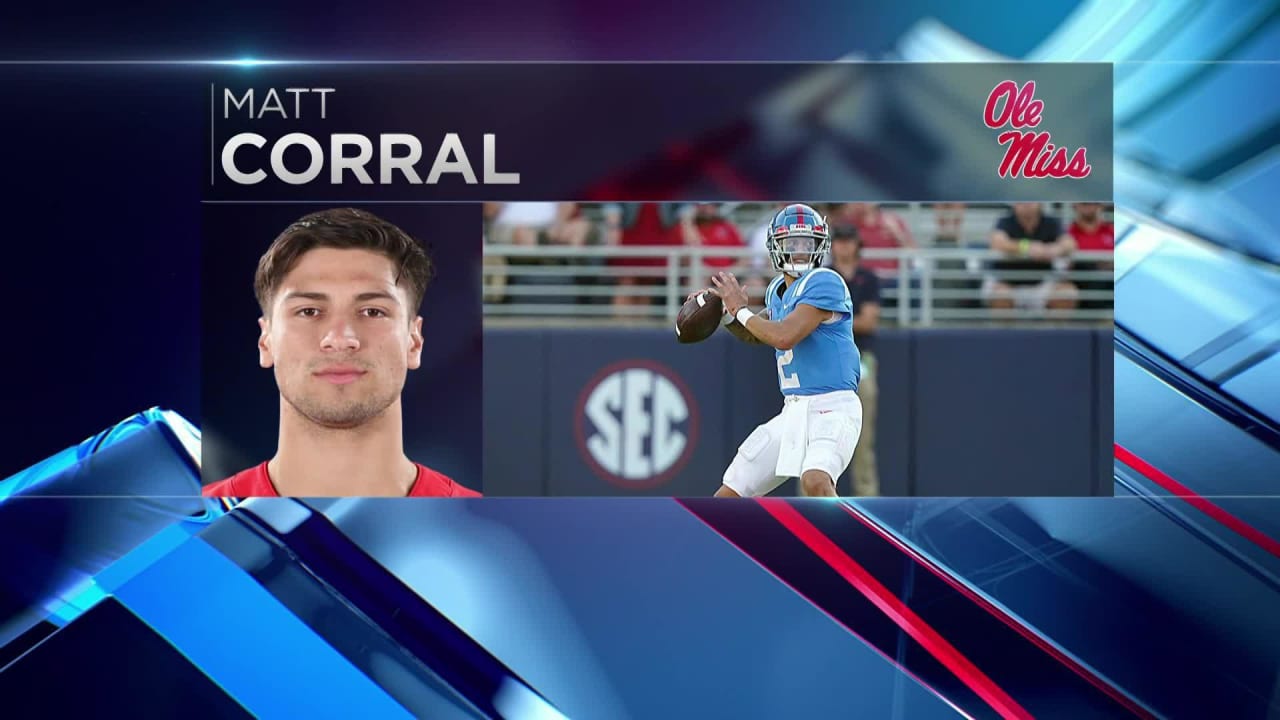 Matt Corral's Ole Miss pro day highlights