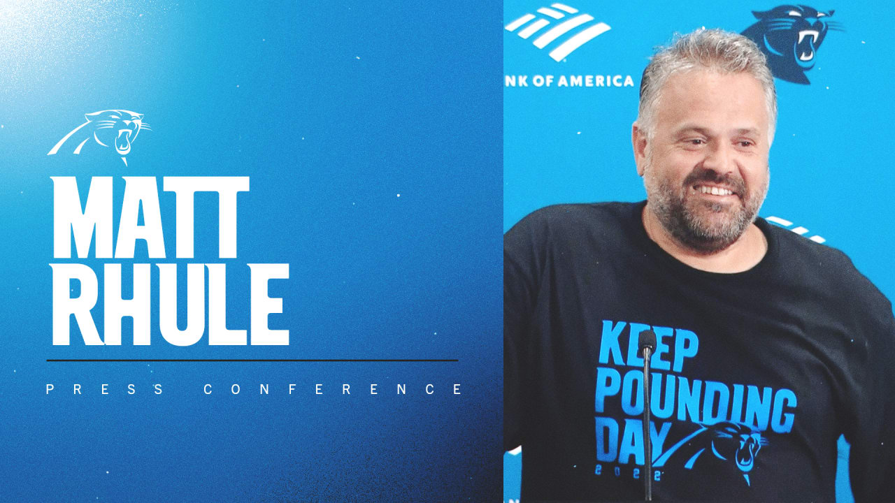 Matt Rhule talks about building relationships on and off the field