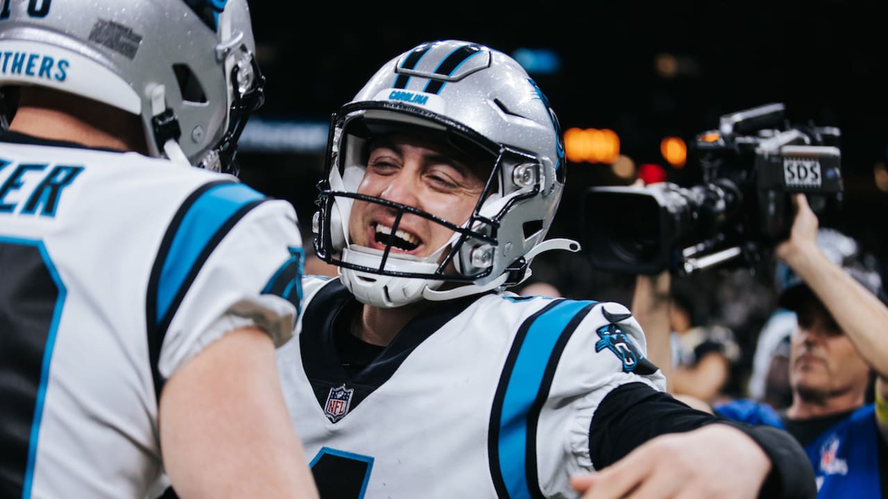 Postgame photos after Carolina's win in New Orleans