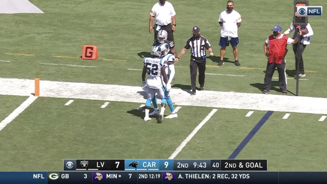 HIGHLIGHT: Jeremy Chinn tackle prevents a TD