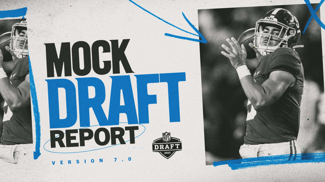 2023 Mock Draft Report 7.0: The countdown is on