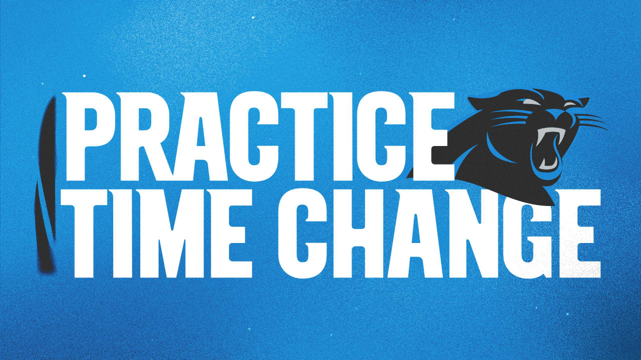 Time change for final practice of training camp