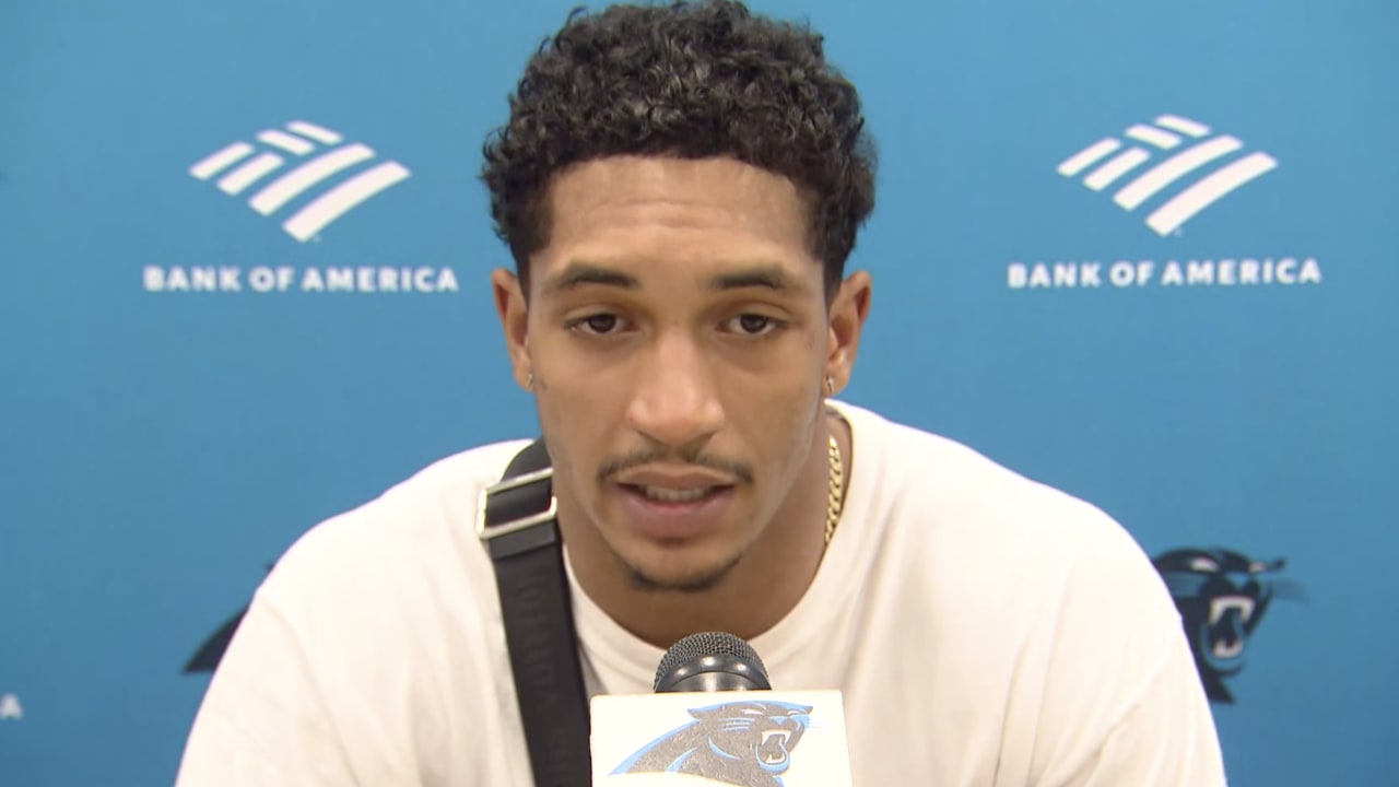 Chuba Hubbard talks about early rushing success at New Orleans