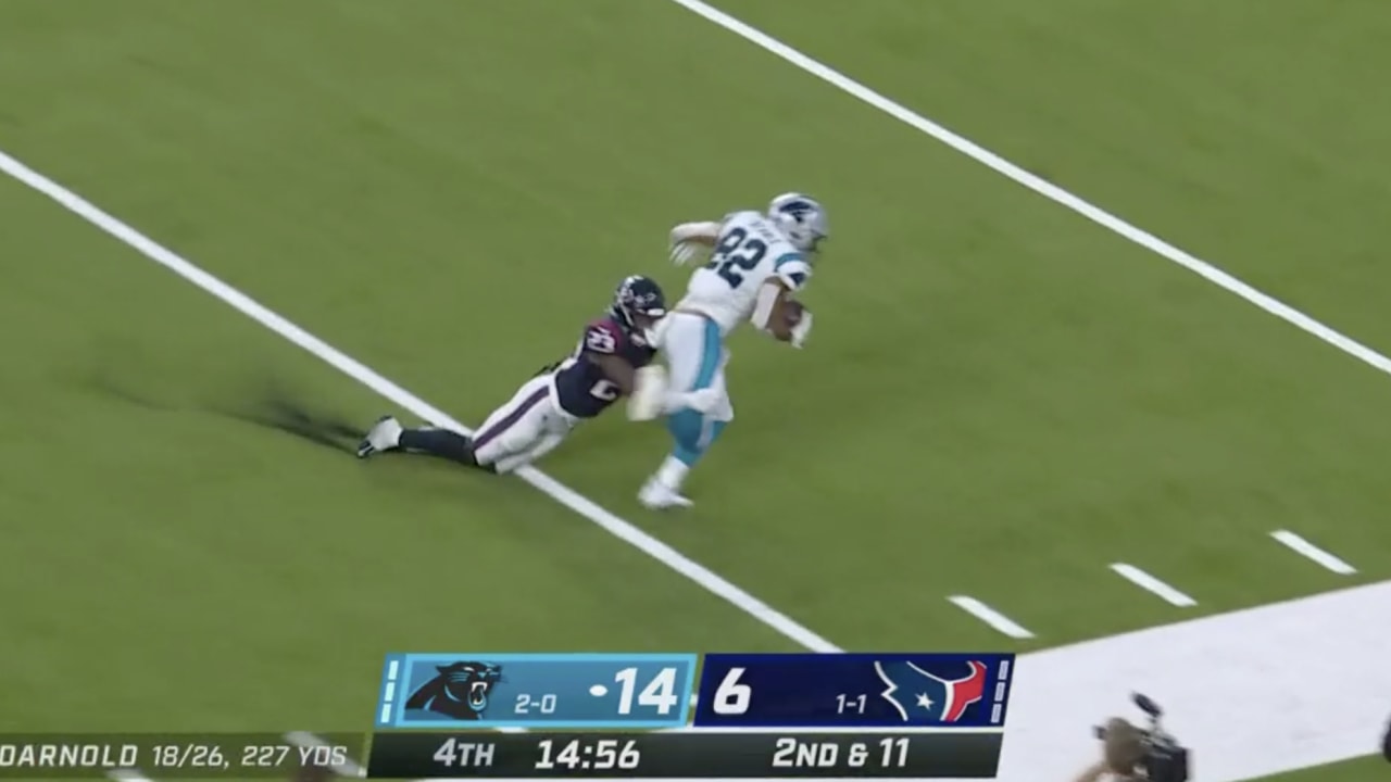 Highlight Tommy Tremble sets up FG with 30-yard catch