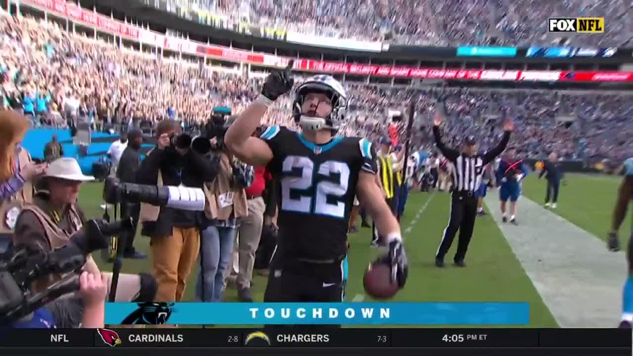 Christian McCaffrey caps off sensational drive with TD catch