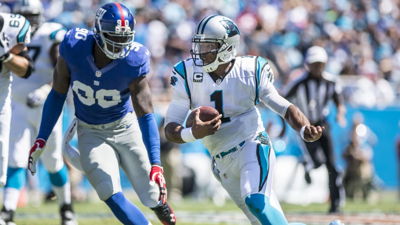 Panthers vs. Giants Over The Years