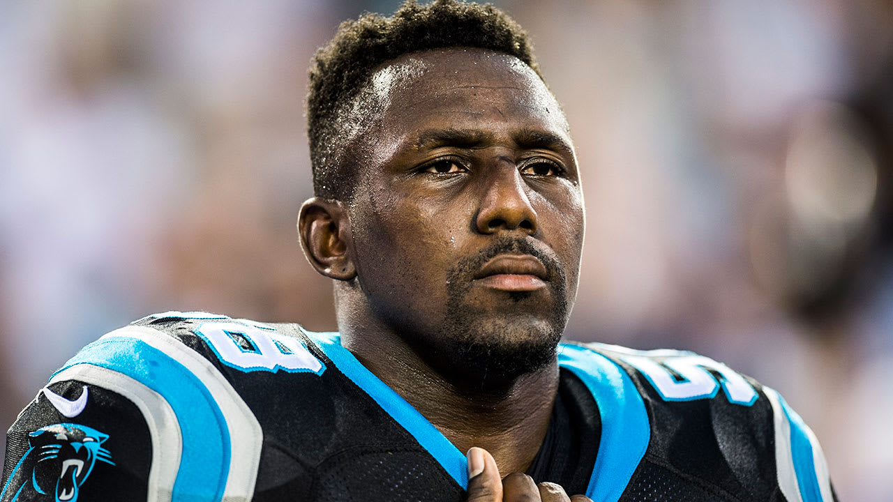 The story behind Thomas Davis' special cleats for Monday night
