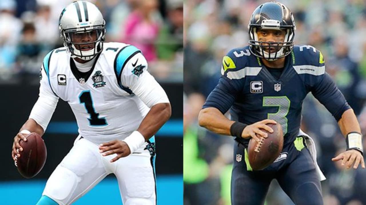 Quarterback matchup: Cam Newton vs. Russell Wilson
