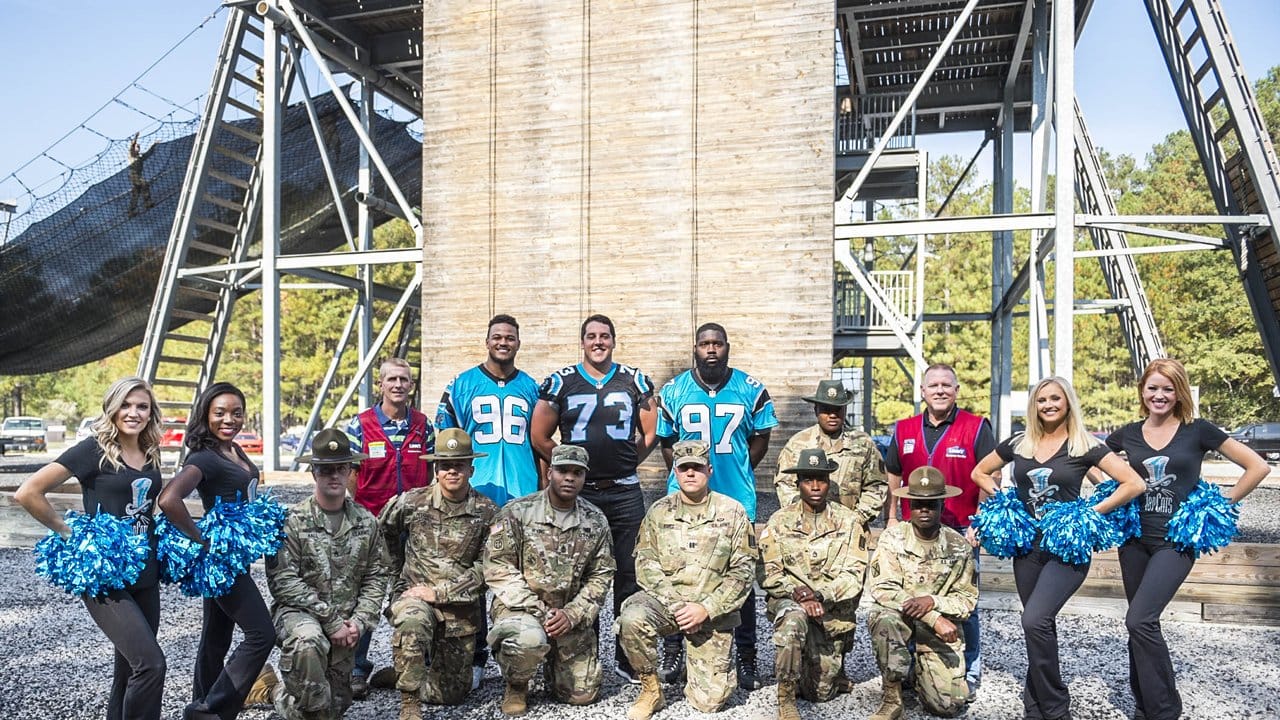 Photos: Panthers visit Ft. Jackson