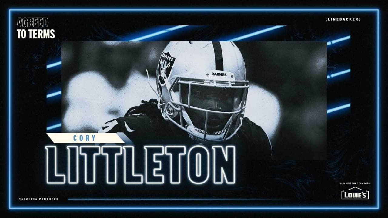 Panthers agree to terms with Cory Littleton
