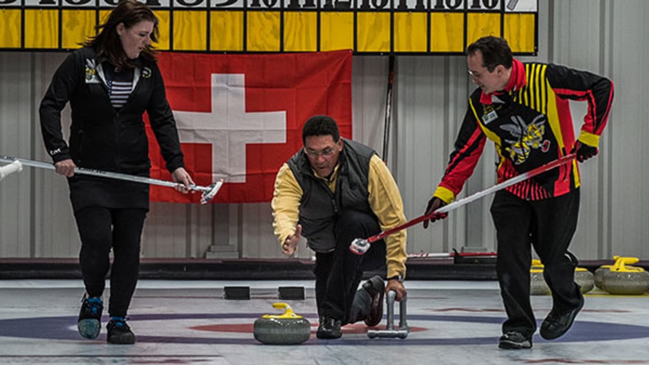 Ron Rivera itches his curling bug