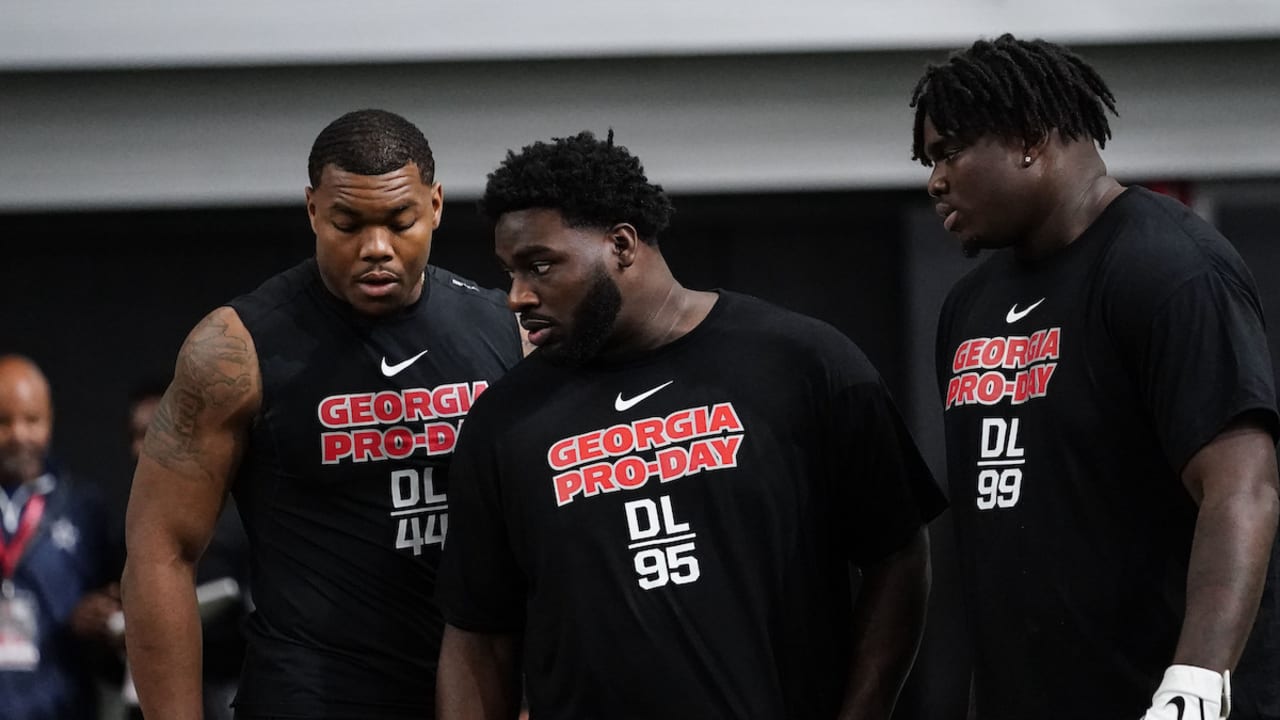 Photos of Georgia's 2022 pro day
