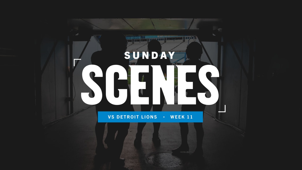 Sunday Scenes: Week 11 vs. Detroit