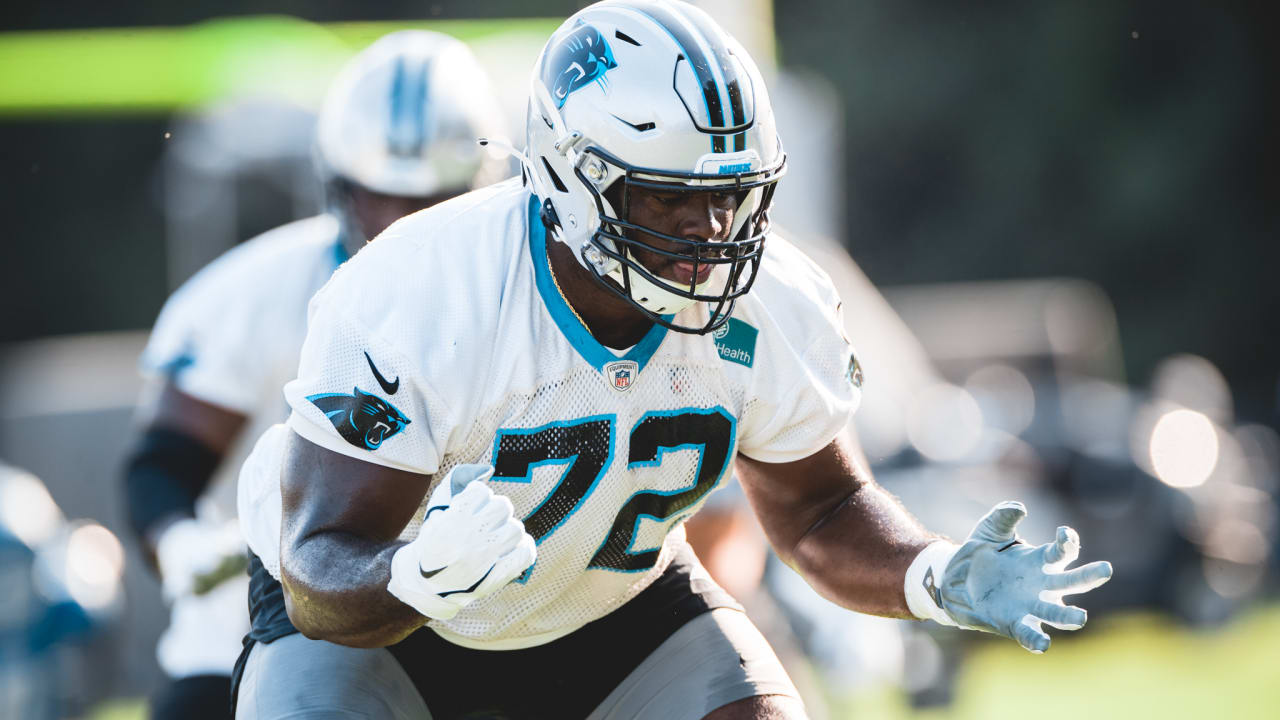 Camp observations: A longer look at Taylor Moton at left tackle