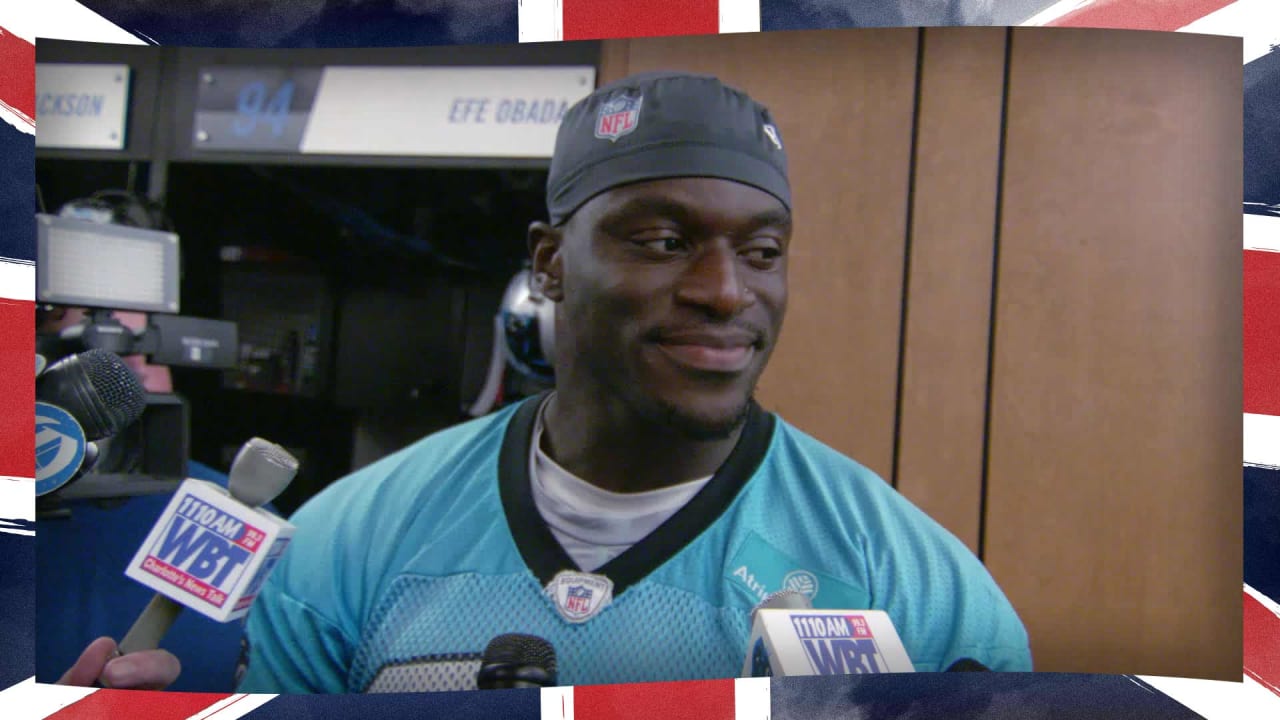 Efe Obada speaks about traveling home to London this week