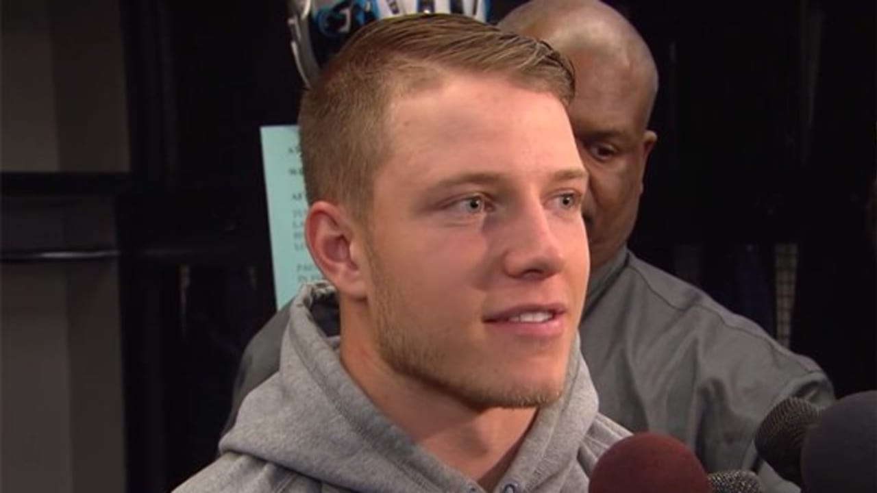 McCaffrey: That was a lot of fun