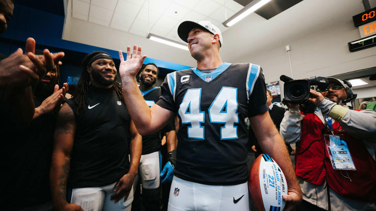 Go inside the locker room after the win over Denver