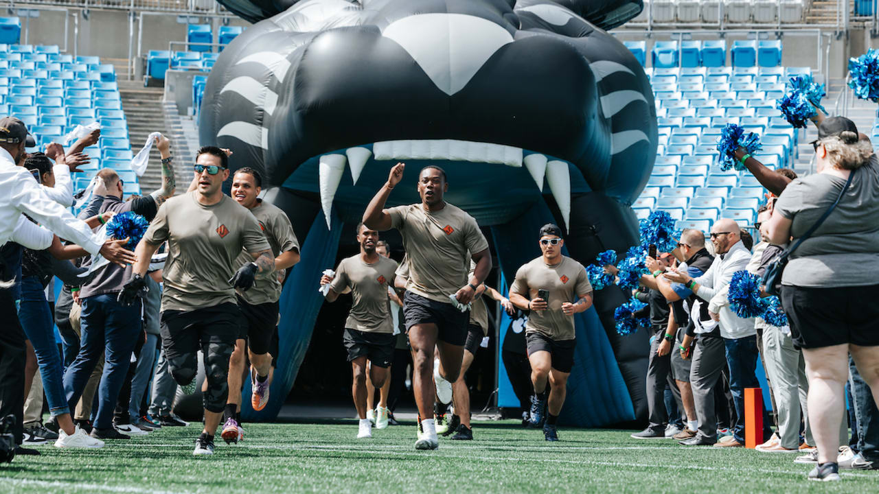 Watch Panthers & RXO 7-on-7 Football Tournament for active-duty service ...