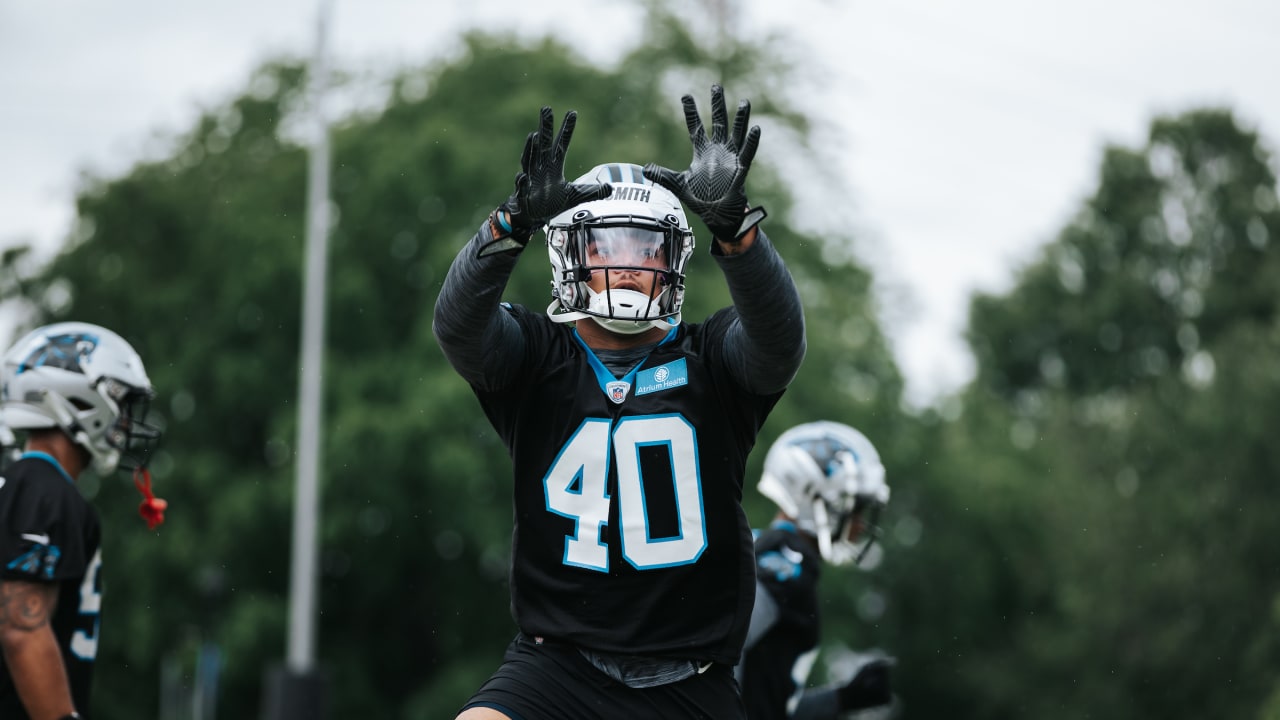 Photos of Brandon Smith during offseason workouts