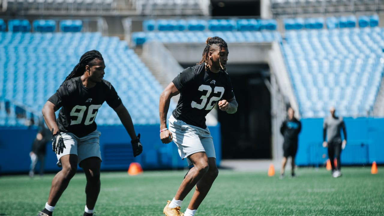 Photos from local pro day at Bank of America Stadium