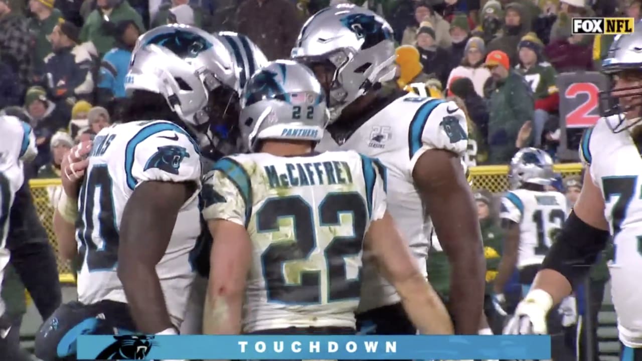 HIGHLIGHT: Christian McCaffrey dives in for rushing TD