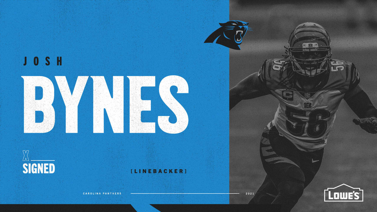Panthers sign linebacker Josh Bynes