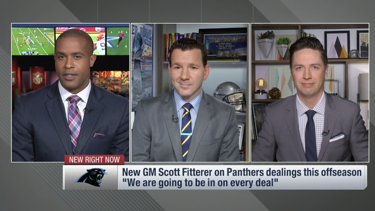 NFL Network reports on Scott Fitterer's approach as new Panthers GM