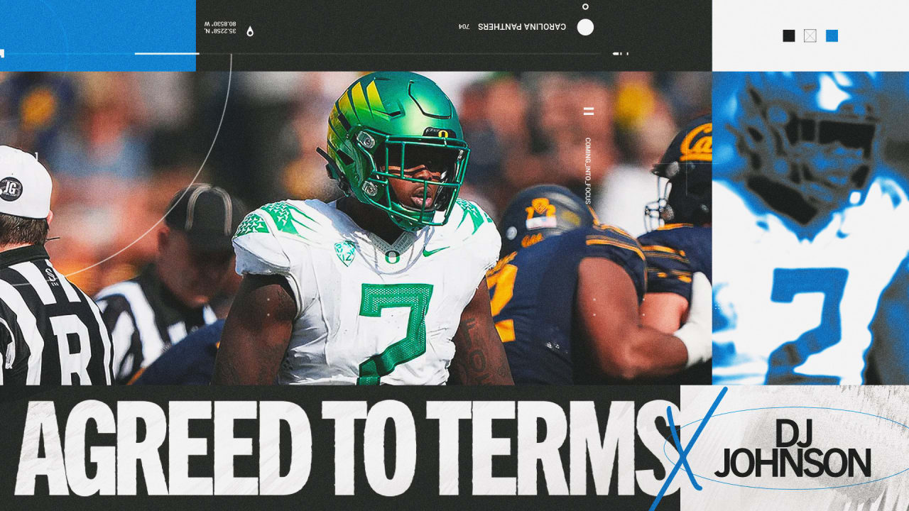 Panthers agree to terms with DJ Johnson