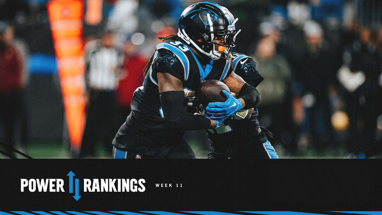 Panthers in the power rankings before Week 11 at Ravens