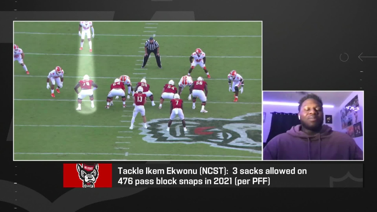 Ickey Ekwonu shares his strengths as a prospect heading into 2022 NFL Draft