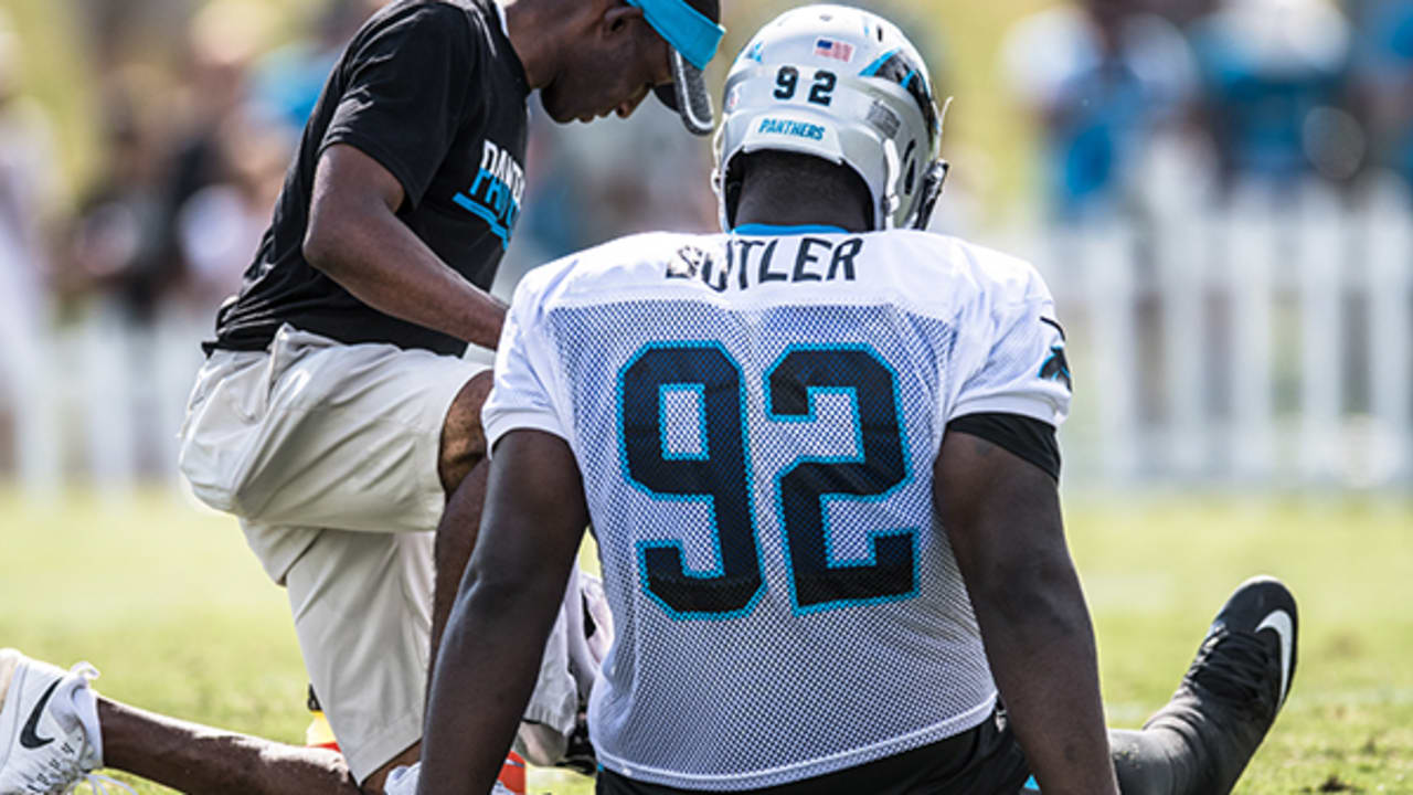 Butler leaves practice early with cramps