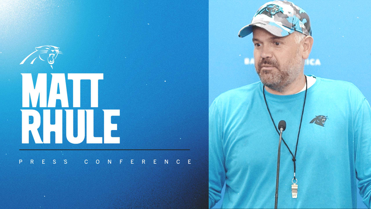 Matt Rhule gives final updates before Browns game