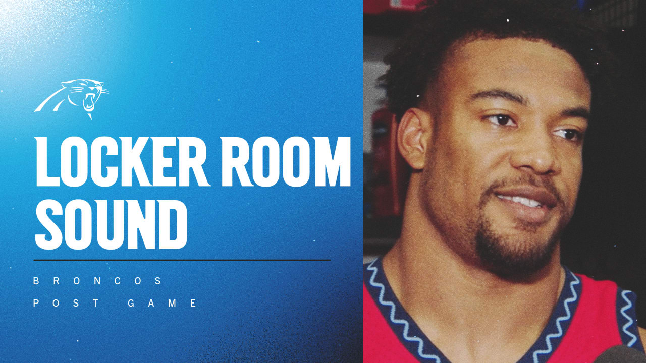 Locker Room Sound: Panthers players talk Broncos game
